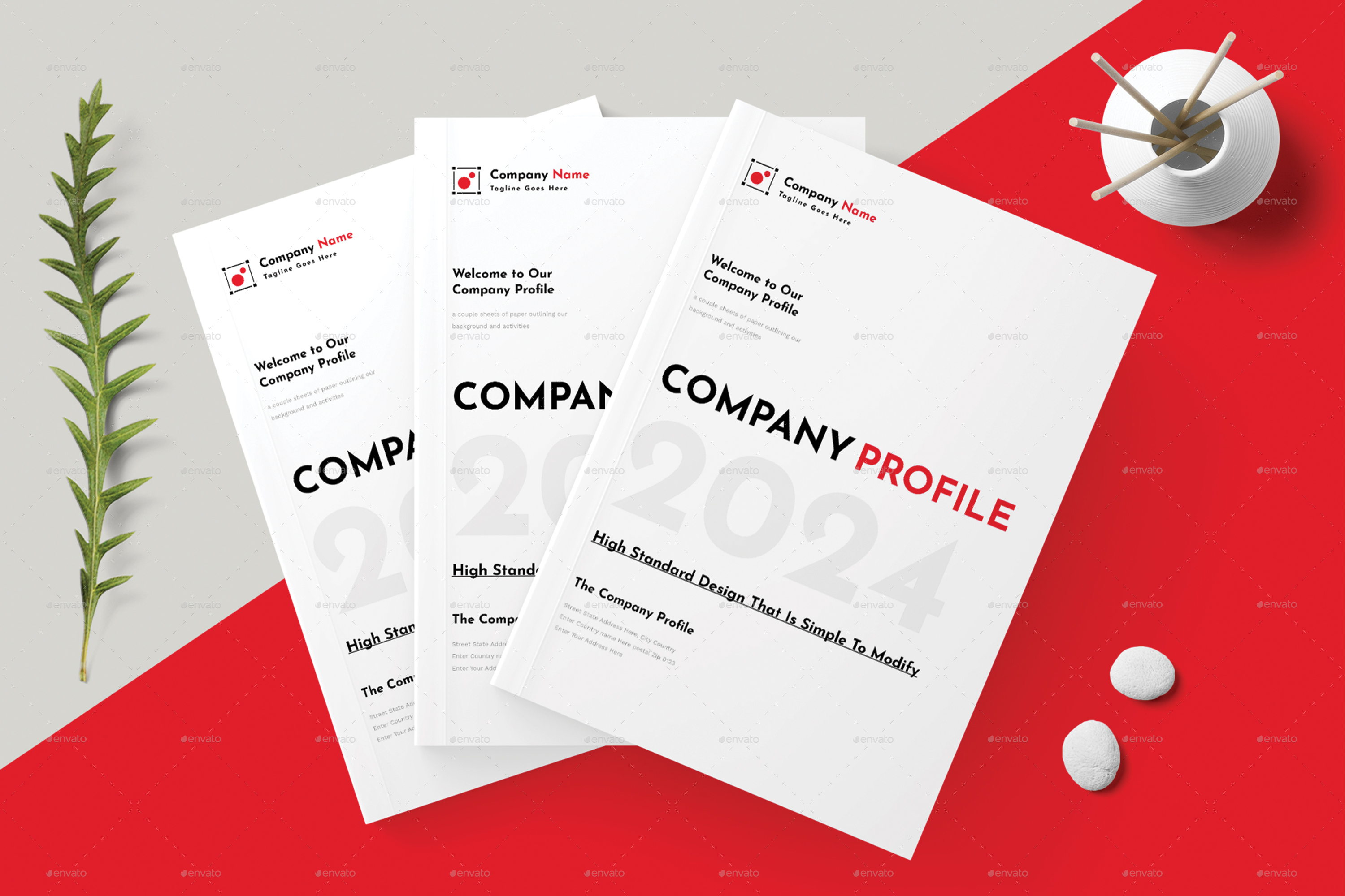 Company Profile, Print Templates | GraphicRiver