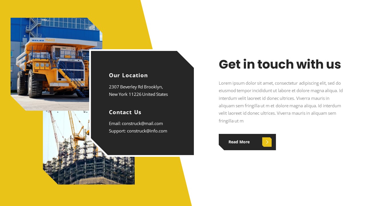 Construck - Construction & Building Keynote Template, Presentation ...