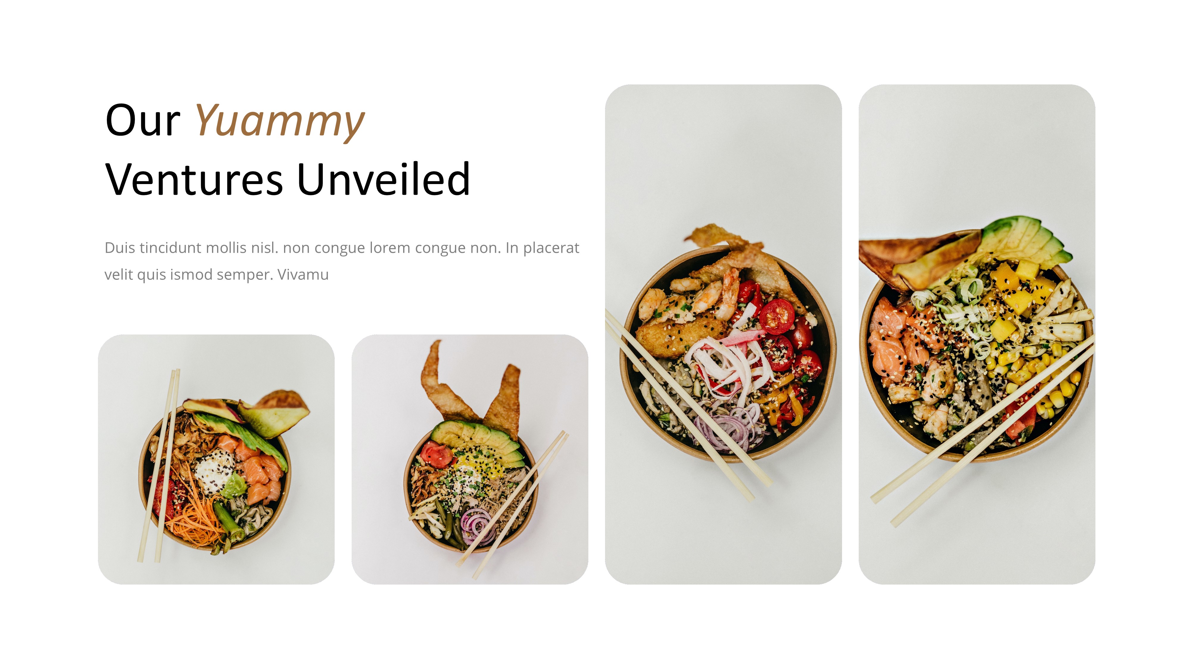 Yuammy - Food And Beverage for Restaurant PowerPoint Presentation ...