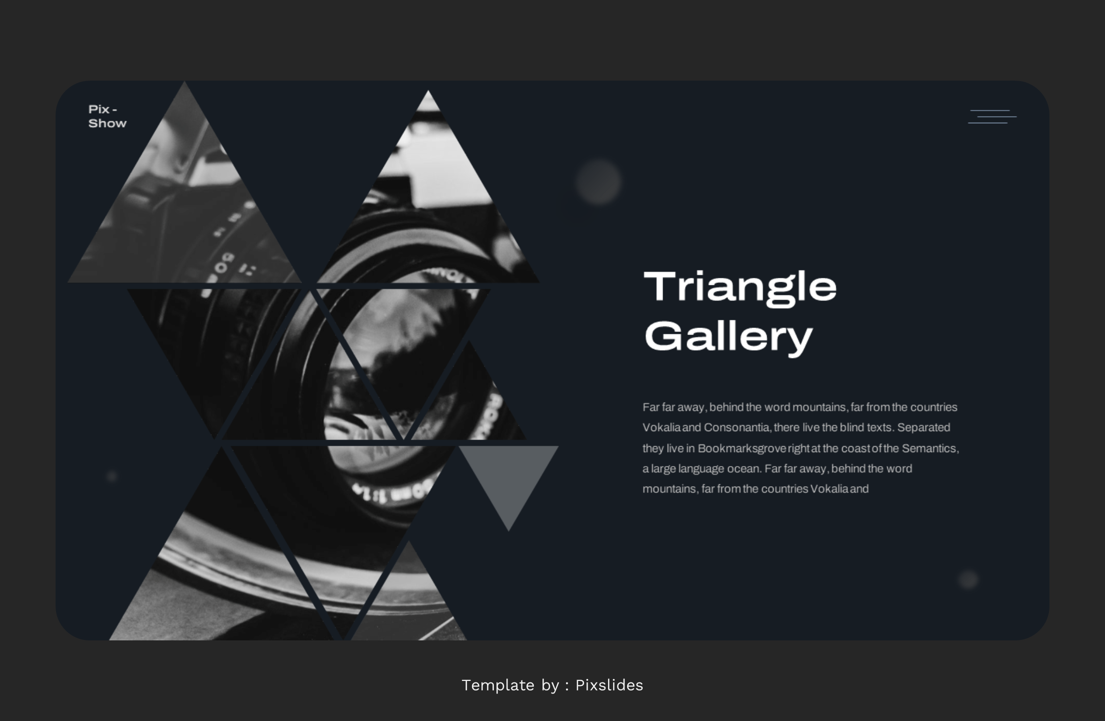 PixShow - Photo Slideshow PowerPoint Presentation Template ...