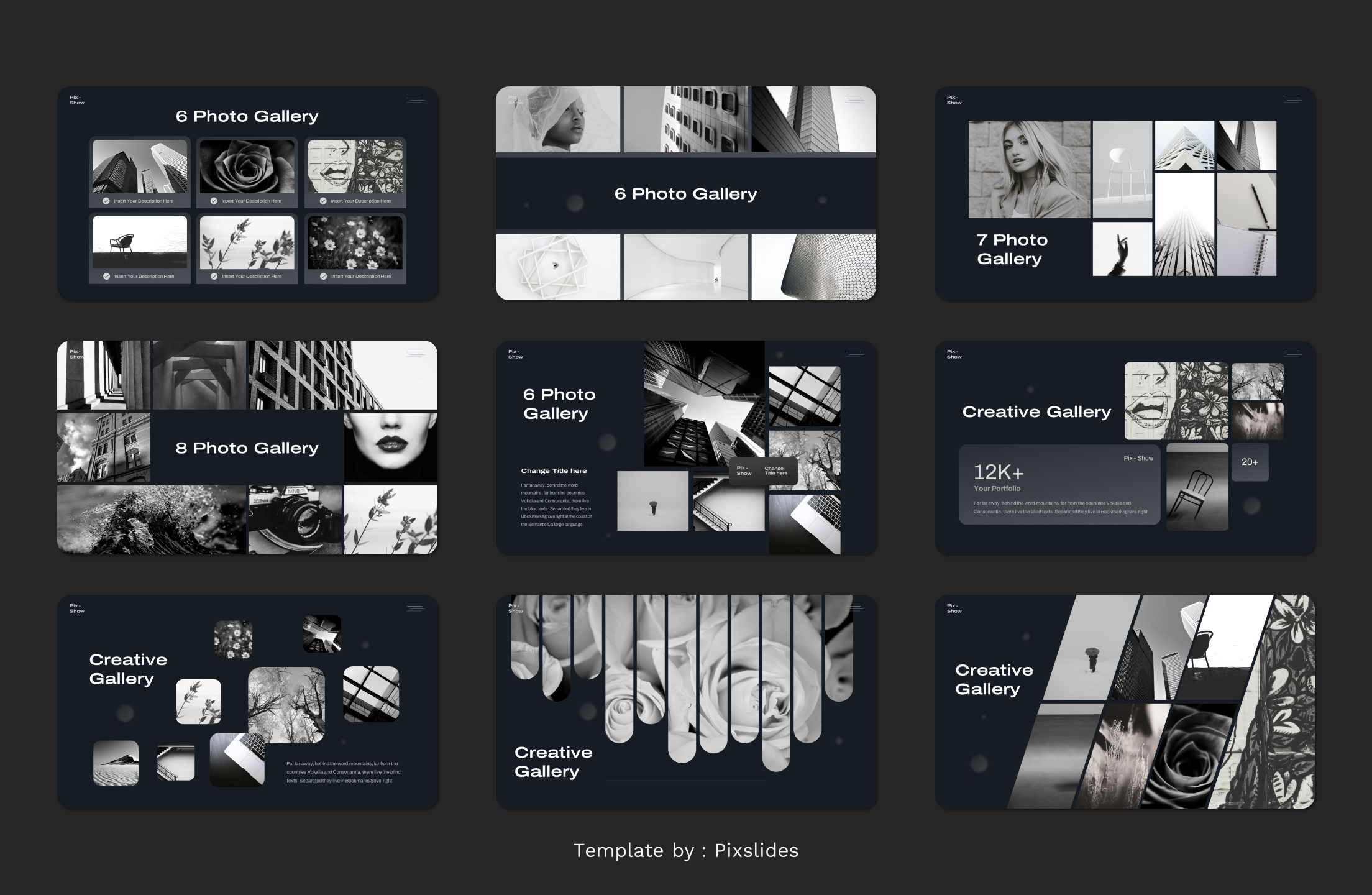 PixShow - Photo Slideshow PowerPoint Presentation Template ...