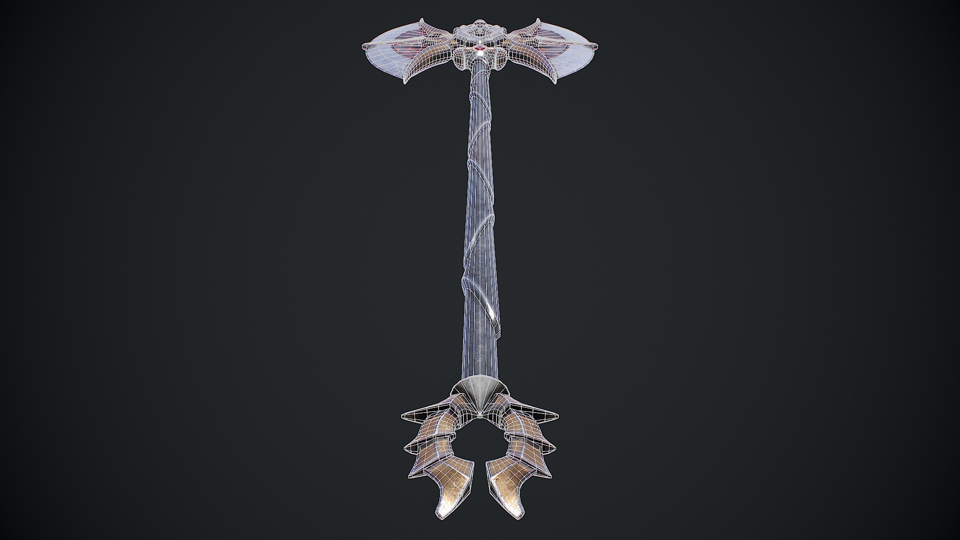 Fantasy Axe 3D Model by Nicu_Tepes | 3DOcean