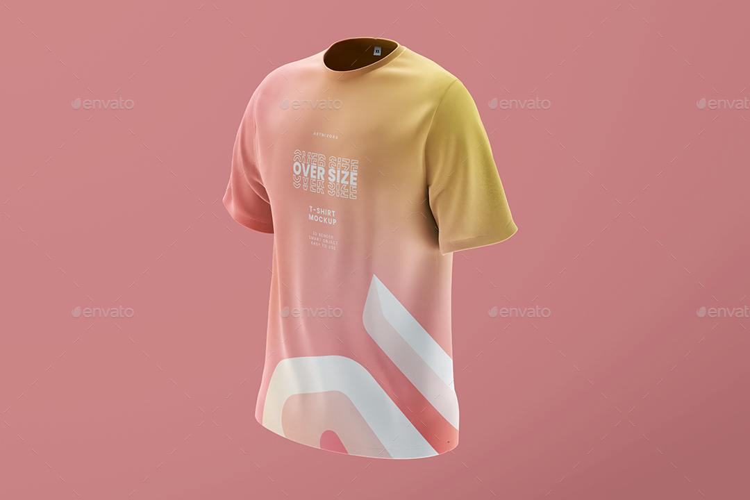 Oversize Shirt Mockup, Graphics | GraphicRiver