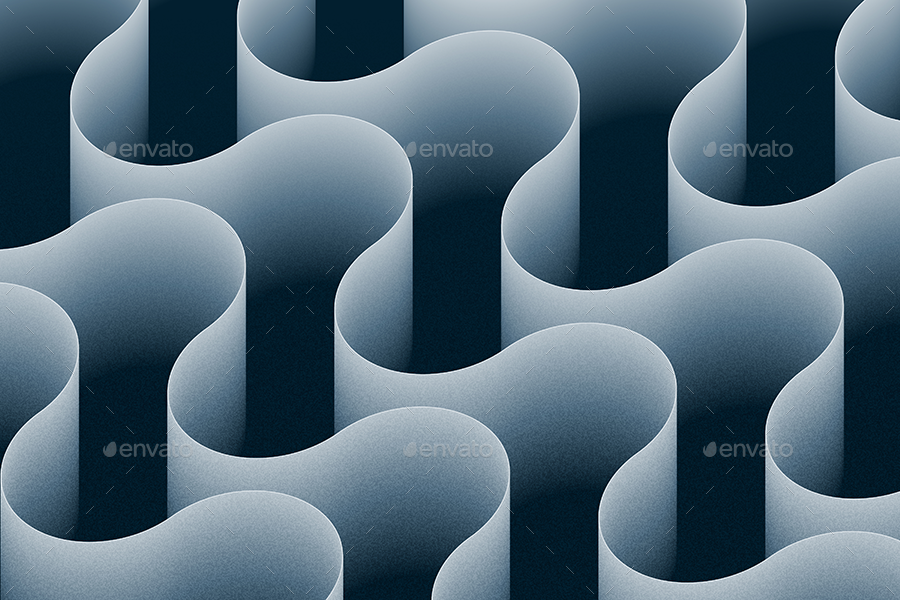 Gradient Blend Waves Vector Backgrounds, Graphics | GraphicRiver