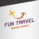 Fun Travel Logo Template, Logo Templates | GraphicRiver