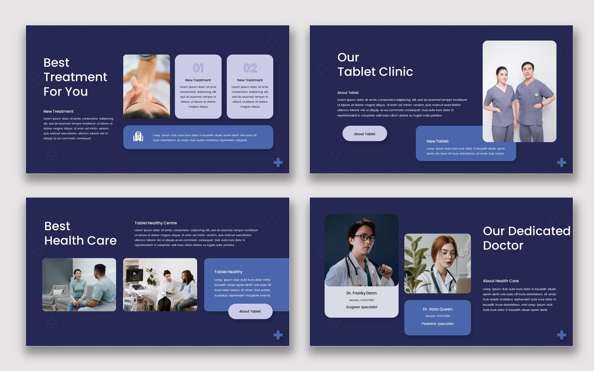 Tablet - Medical Google Slide Template, Presentation Templates ...