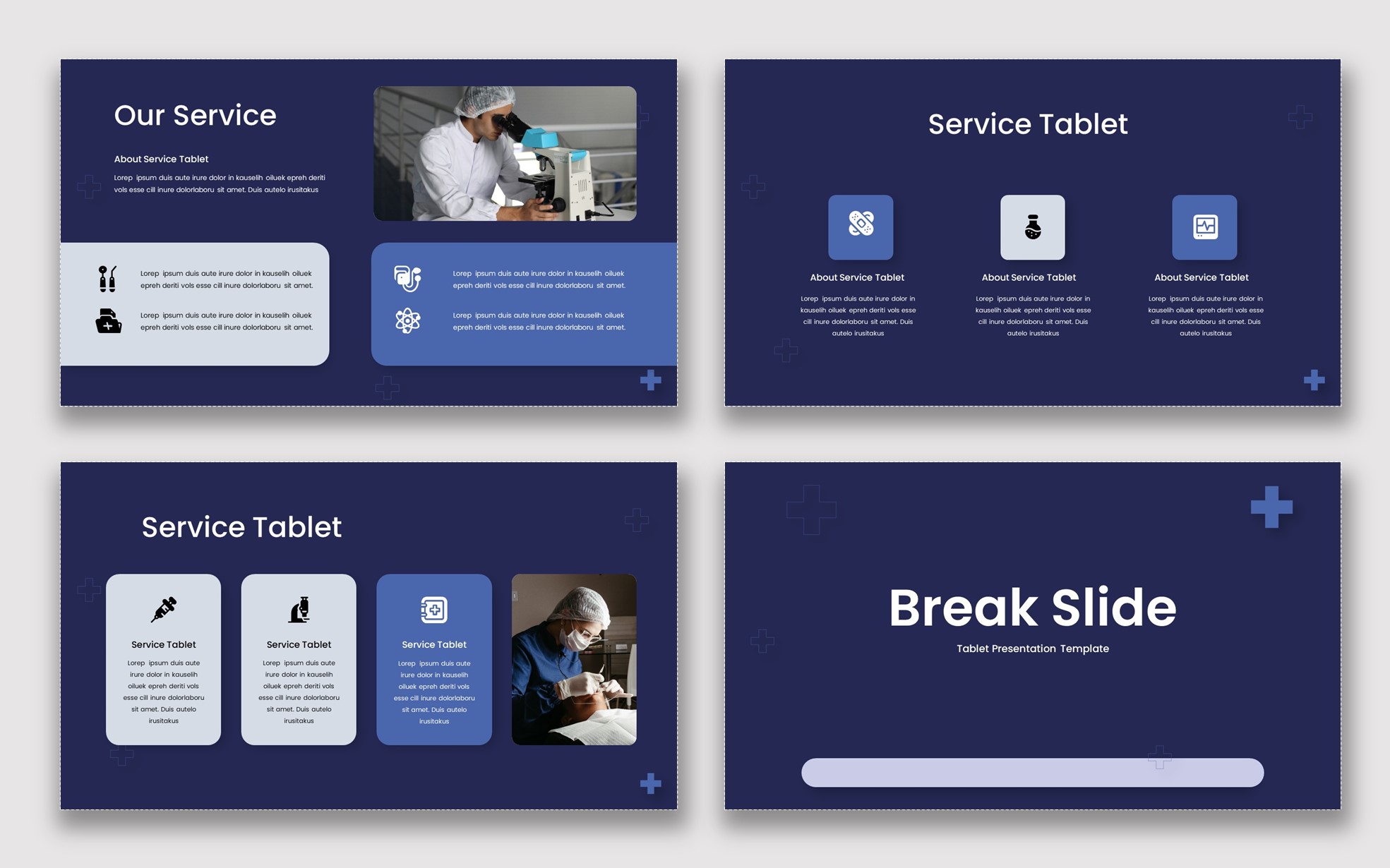 Tablet - Medical Google Slide Template, Presentation Templates ...