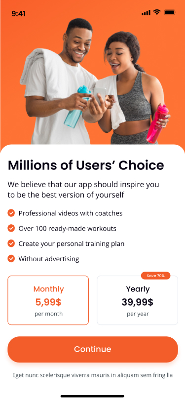 BeFit - Fitness React Native Expo App Ui Kit by lalastudio12 | CodeCanyon