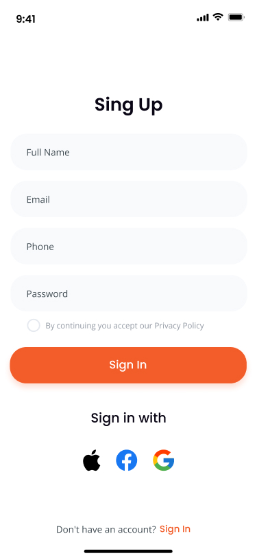 BeFit - Fitness React Native Expo App Ui Kit by lalastudio12 | CodeCanyon