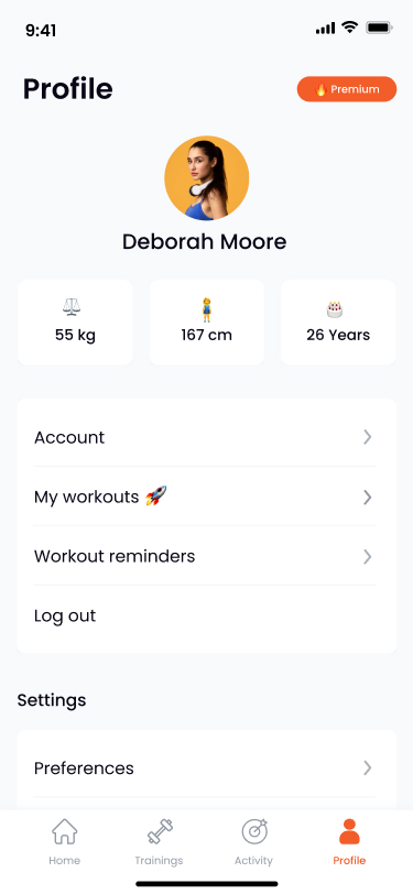 BeFit - Fitness React Native Expo App Ui Kit by lalastudio12 | CodeCanyon