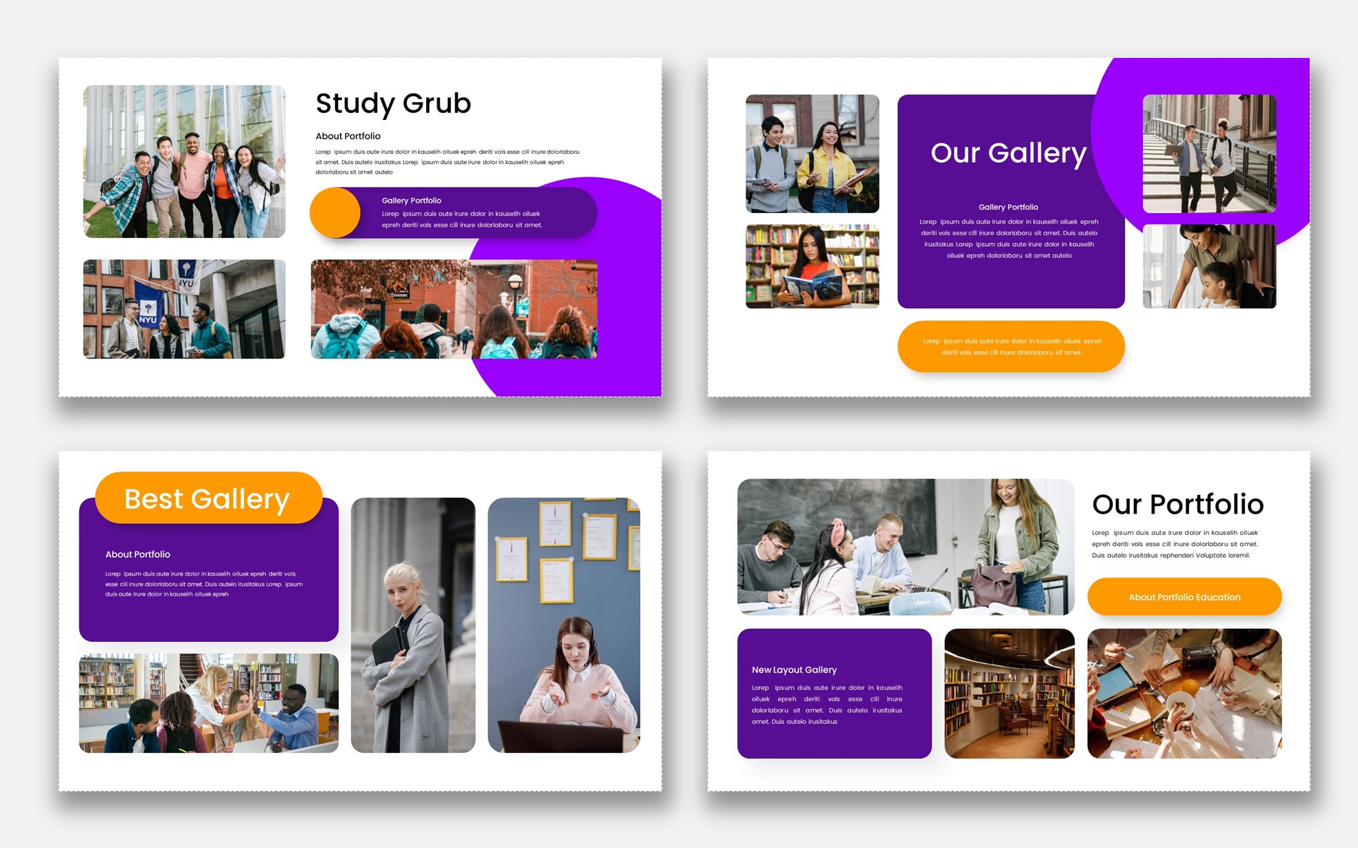Literature - Education PowerPoint Template, Presentation Templates