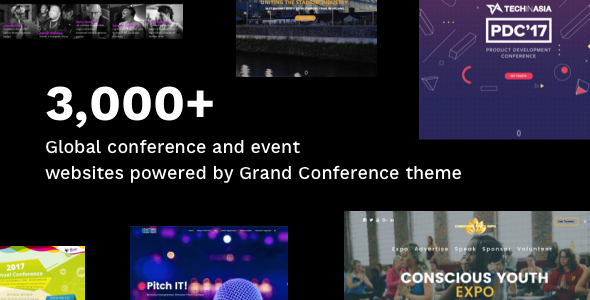 Grand Conference | Event WordPress by ThemeGoods | ThemeForest