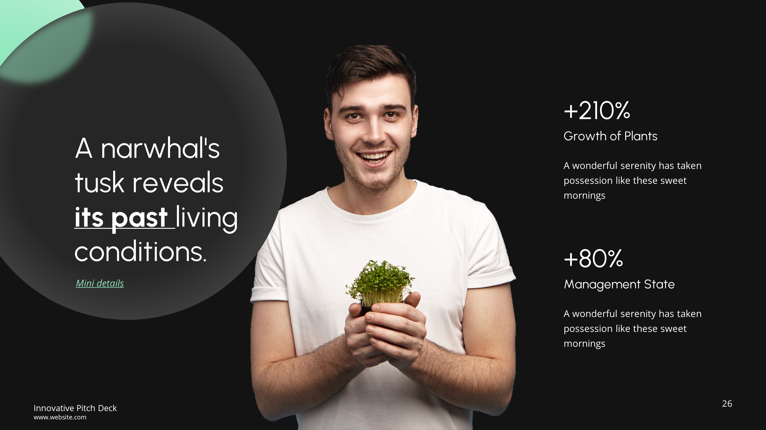 Innovative Pitch Deck Google Slides Template, Presentation Templates