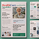 Health Care Newsletter Design, Print Templates | GraphicRiver