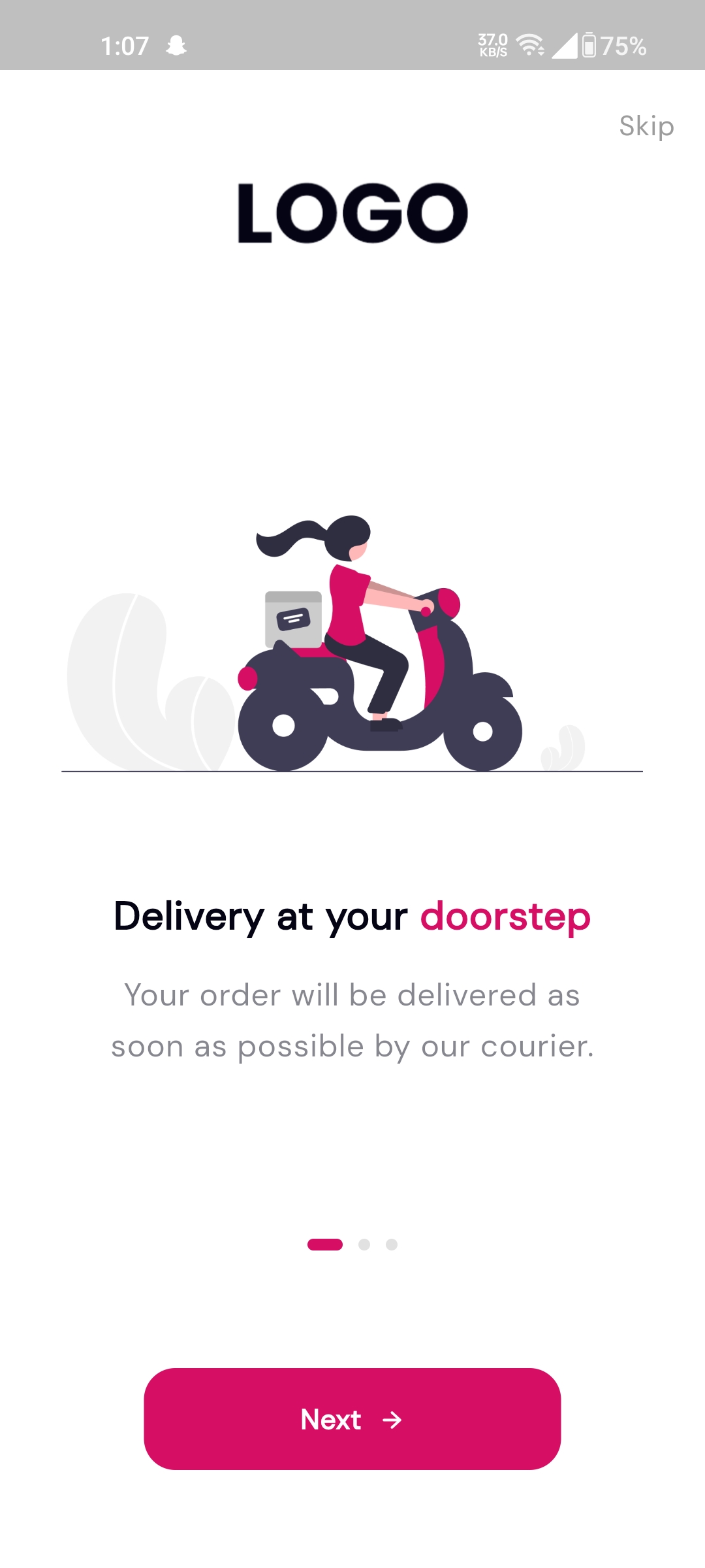Multi Vendor Food Delivery App | Flutter UI Kit by KTonixSolutions