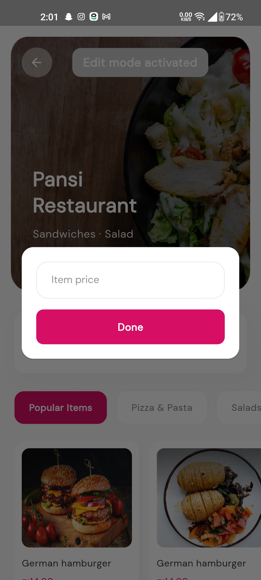 Multi Vendor Food Delivery App | Flutter UI Kit by KTonixSolutions
