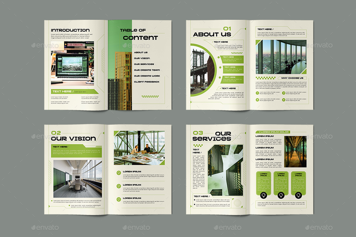 Company Profile, Print Templates | GraphicRiver