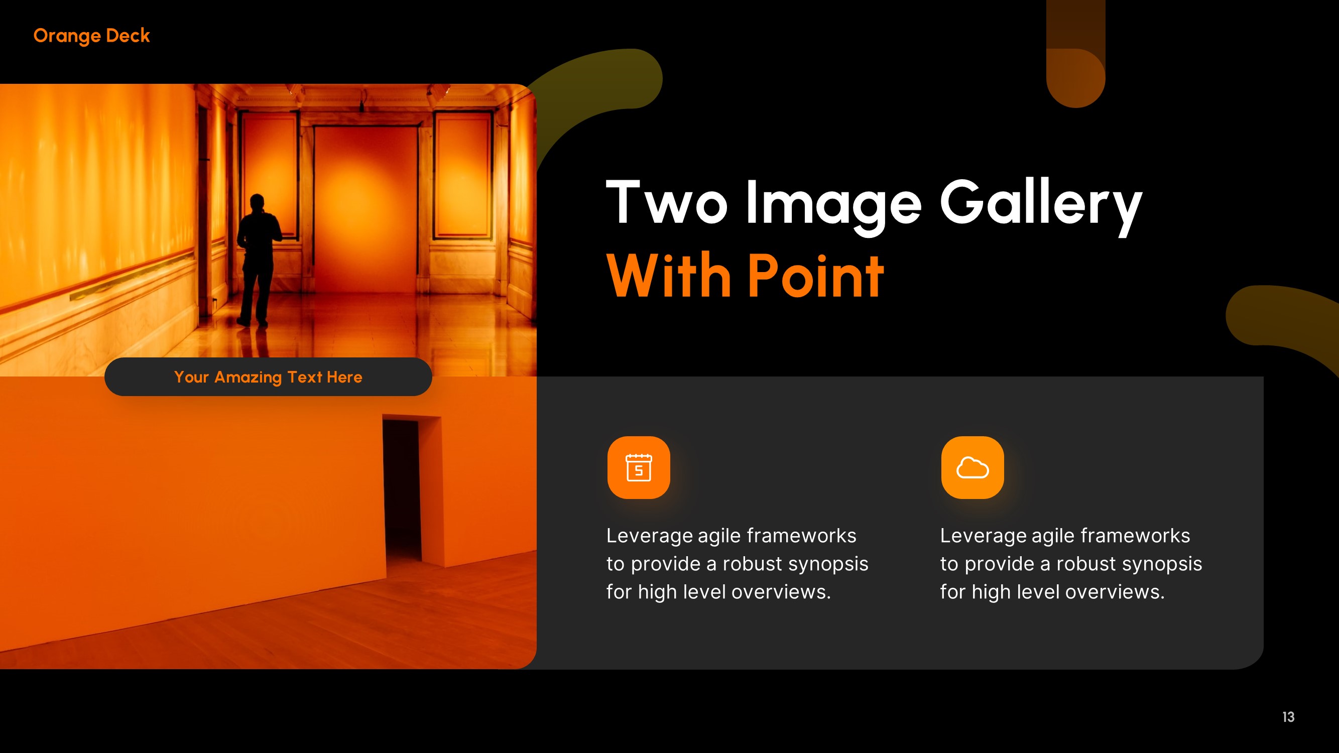 Orange Pitch Deck Keynote Template, Presentation Templates | GraphicRiver