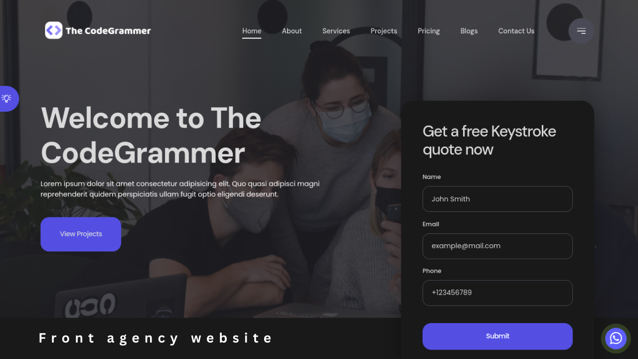 TCG CRM - Django CRM With Agency Website by thecodegrammer | CodeCanyon