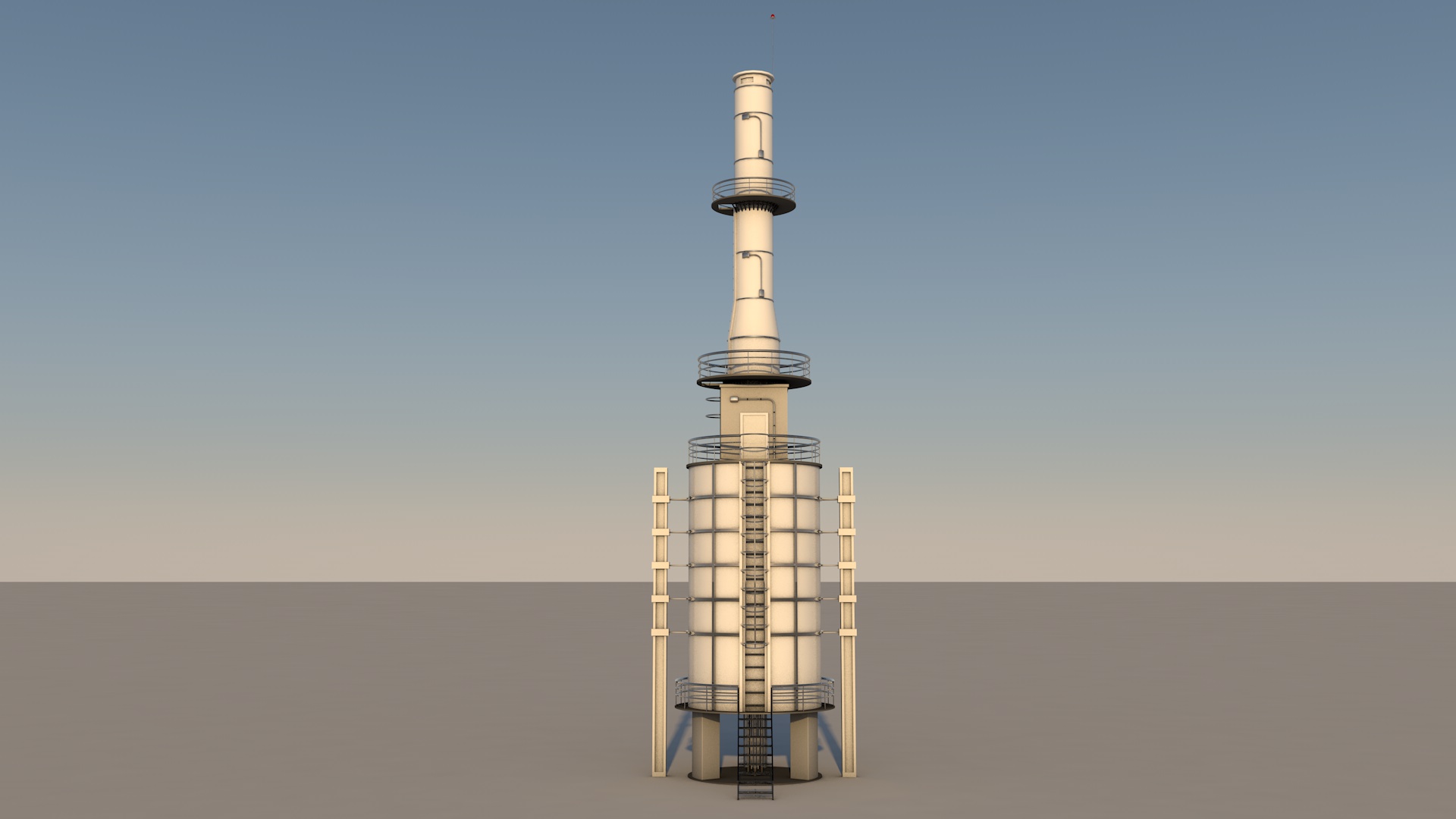 Industrial Site Pack (Refinery Module) by Gergedan | 3DOcean