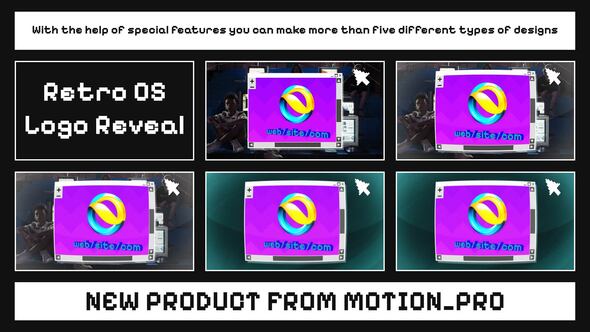 Retro OS Logo Reveal, After Effects Project Files | VideoHive