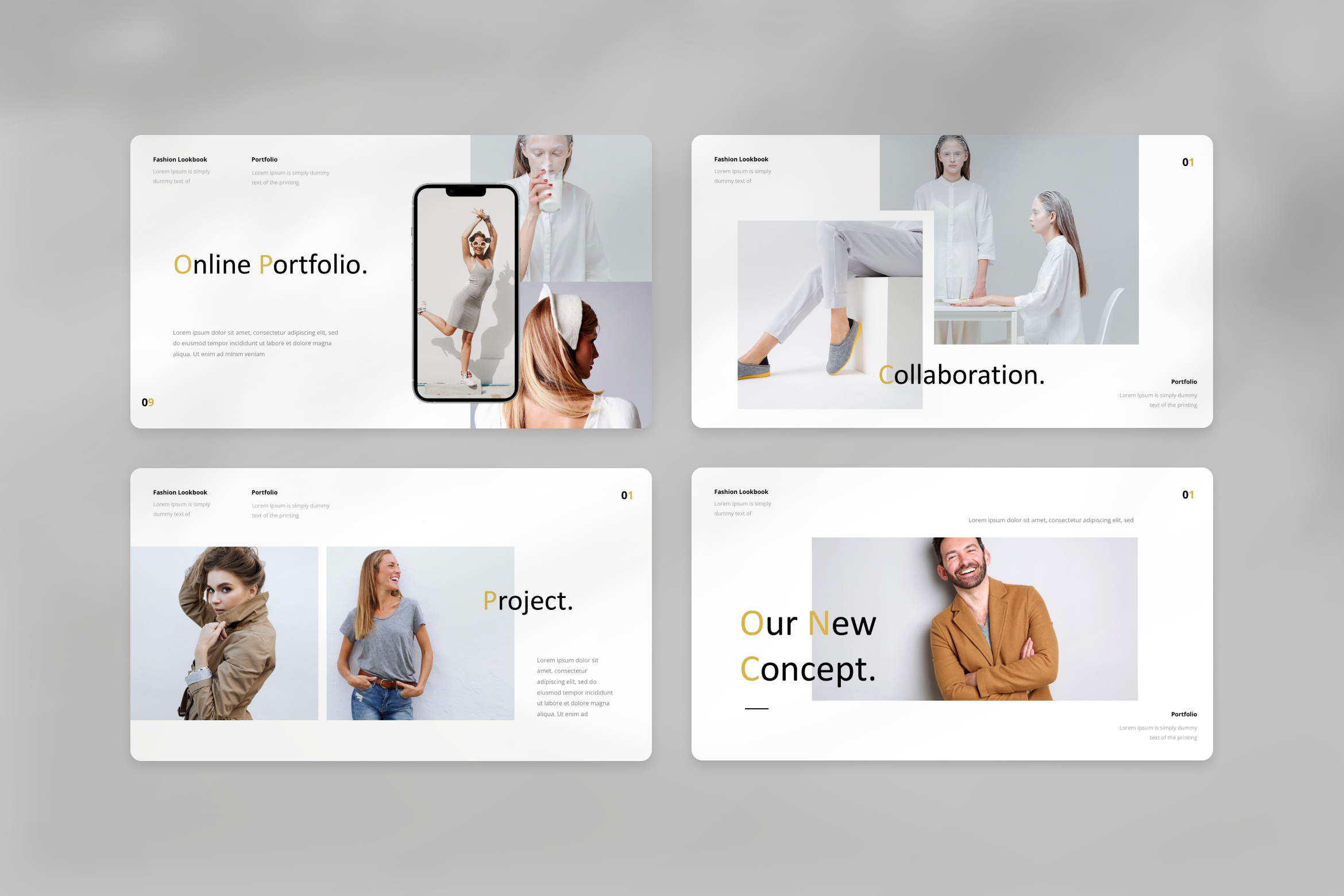 Fashion Lookbook Keynote, Presentation Templates | GraphicRiver