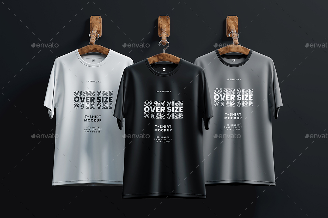 Oversize Shirt Mockup, Graphics | GraphicRiver