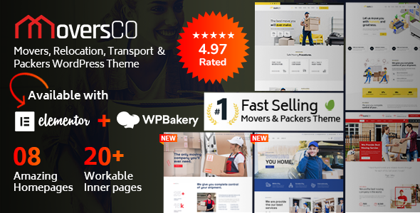 MoversCO - Movers & Packers WordPress Theme by themeStek | ThemeForest