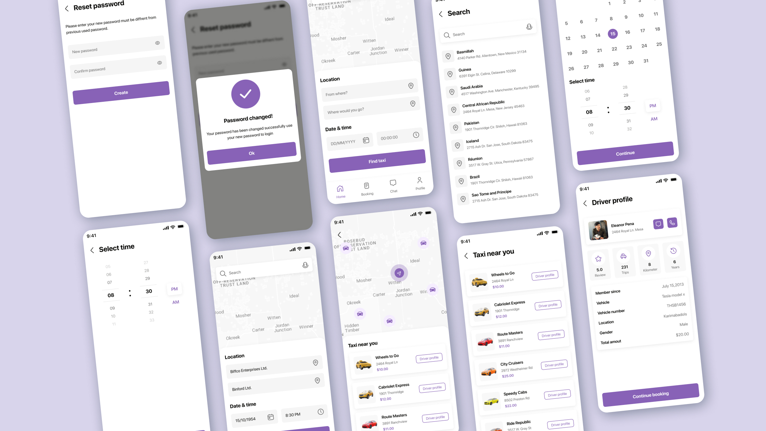 Urbanride template: Online Texi Booking App in Flutter (Android, iOS ...