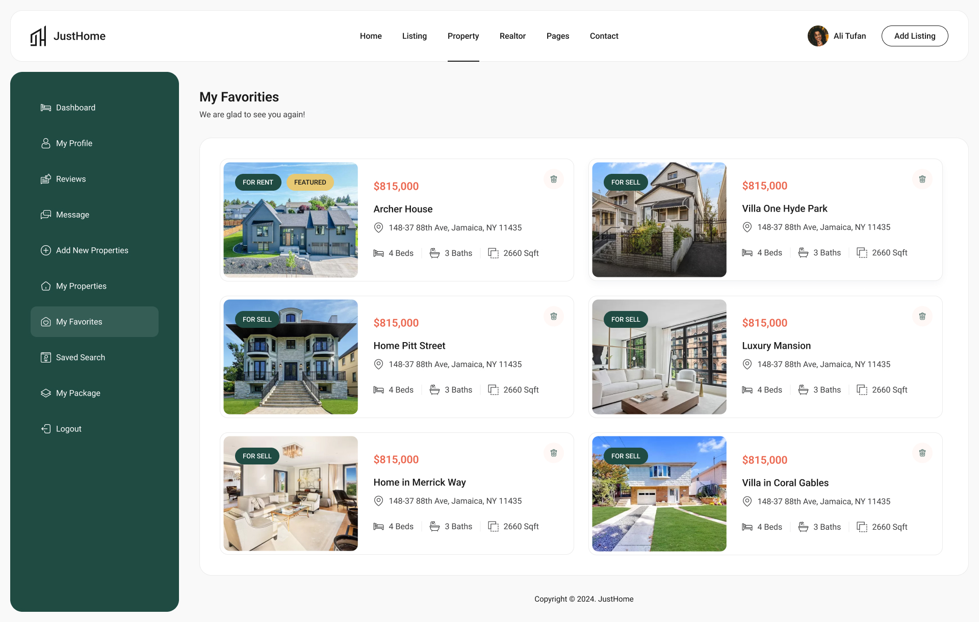 JustHome - Real Estate Figma Template by CreativeLayers | ThemeForest