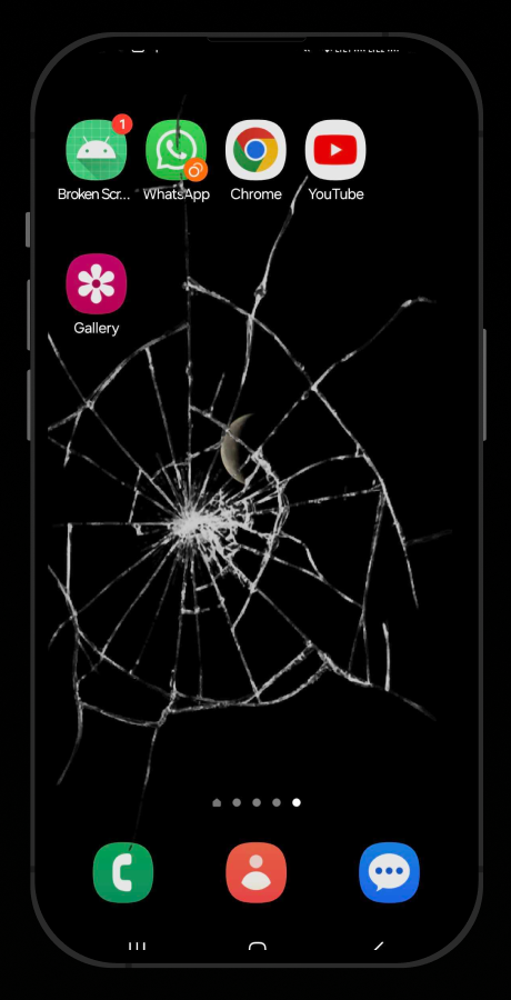 Broken Screen Wallpaper Prank - Fire Screen Prank Simulator - Broken ...