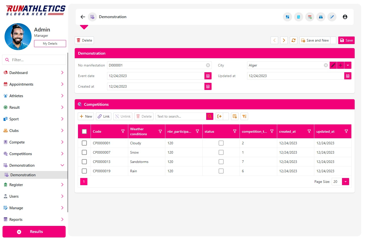 EzziAthleticClub - Athletic Club Management System by skystudioCode