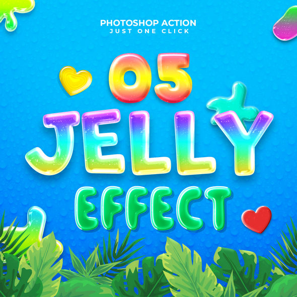 Jelly Photoshop Action, Add-ons | GraphicRiver