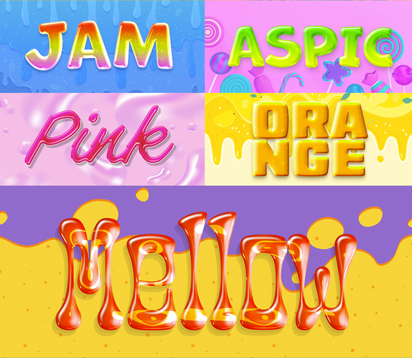 Jelly Photoshop Action, Add-ons | GraphicRiver