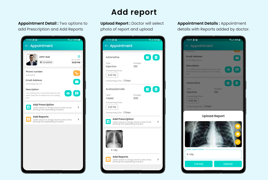 Doctor Finder - Appointment Booking With Time-slot app by FreakTemplate