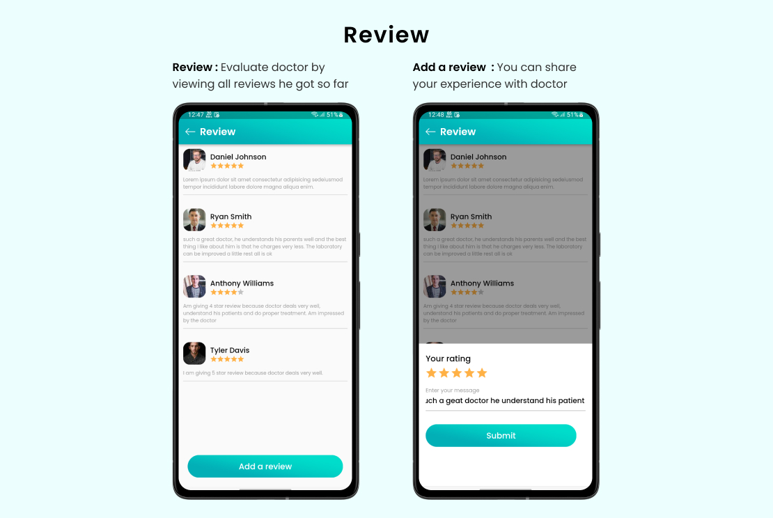 Doctor Finder - Appointment Booking With Time-slot app by FreakTemplate