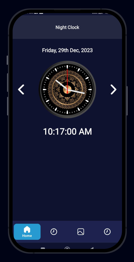 Night Neon Clock Wallpaper - Neon Clock Widget - Live Clock Wallpaper ...