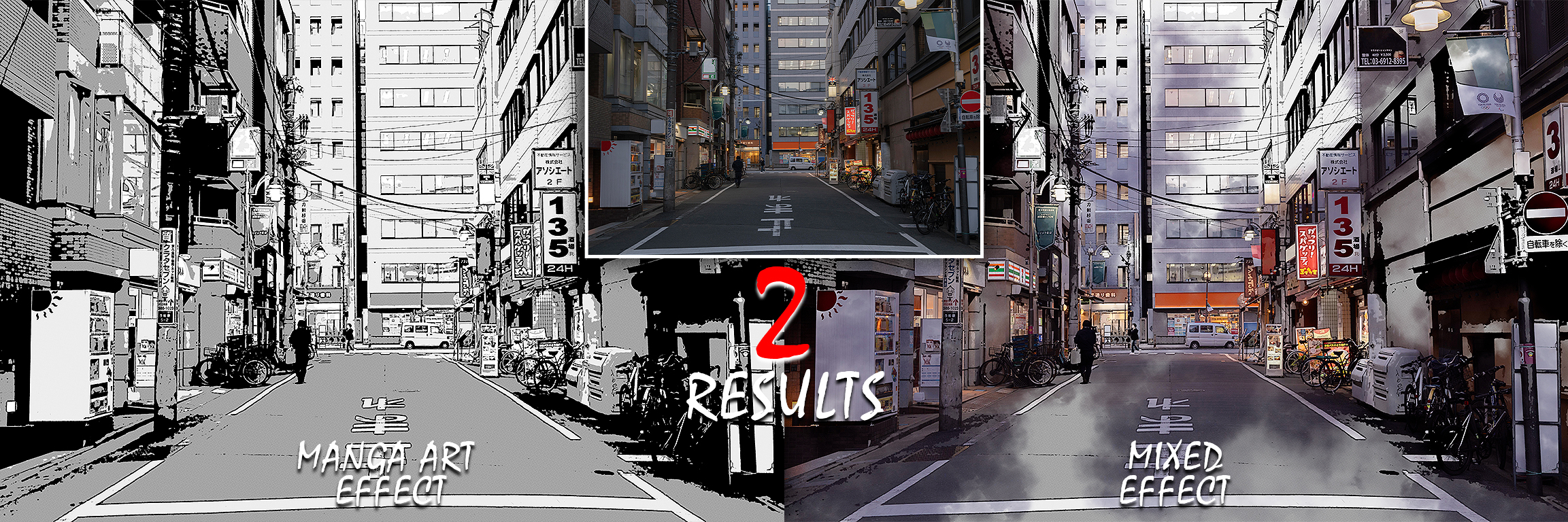 Manga Artwork Effect Photoshop Actions, Add-ons | GraphicRiver