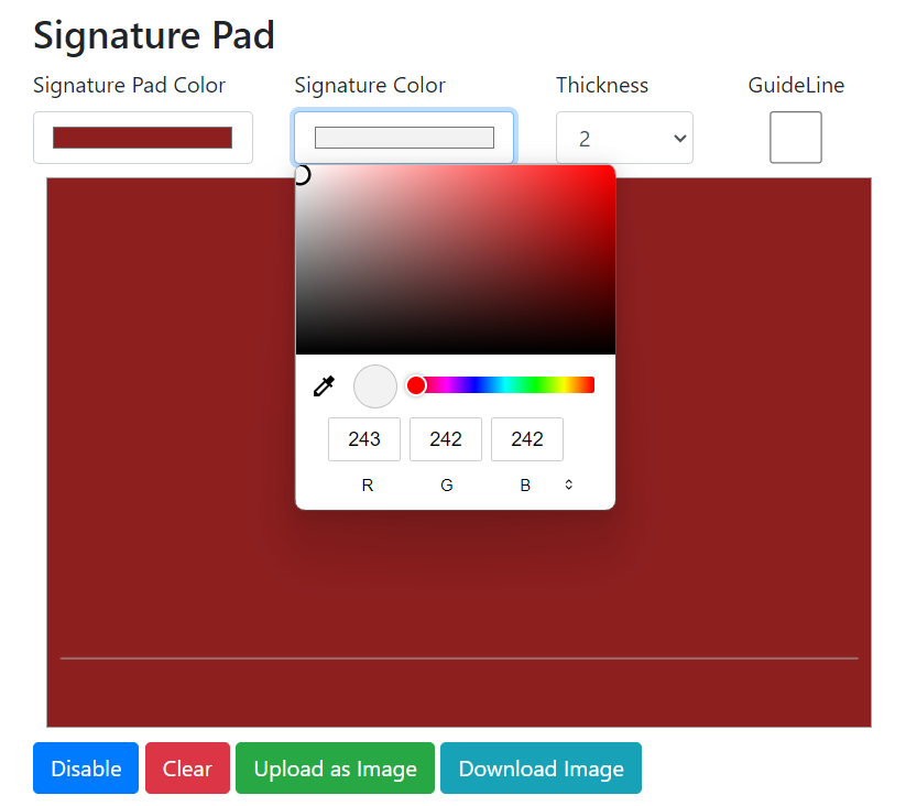 Form Signature HTML5 by aijazalikhokhar | CodeCanyon