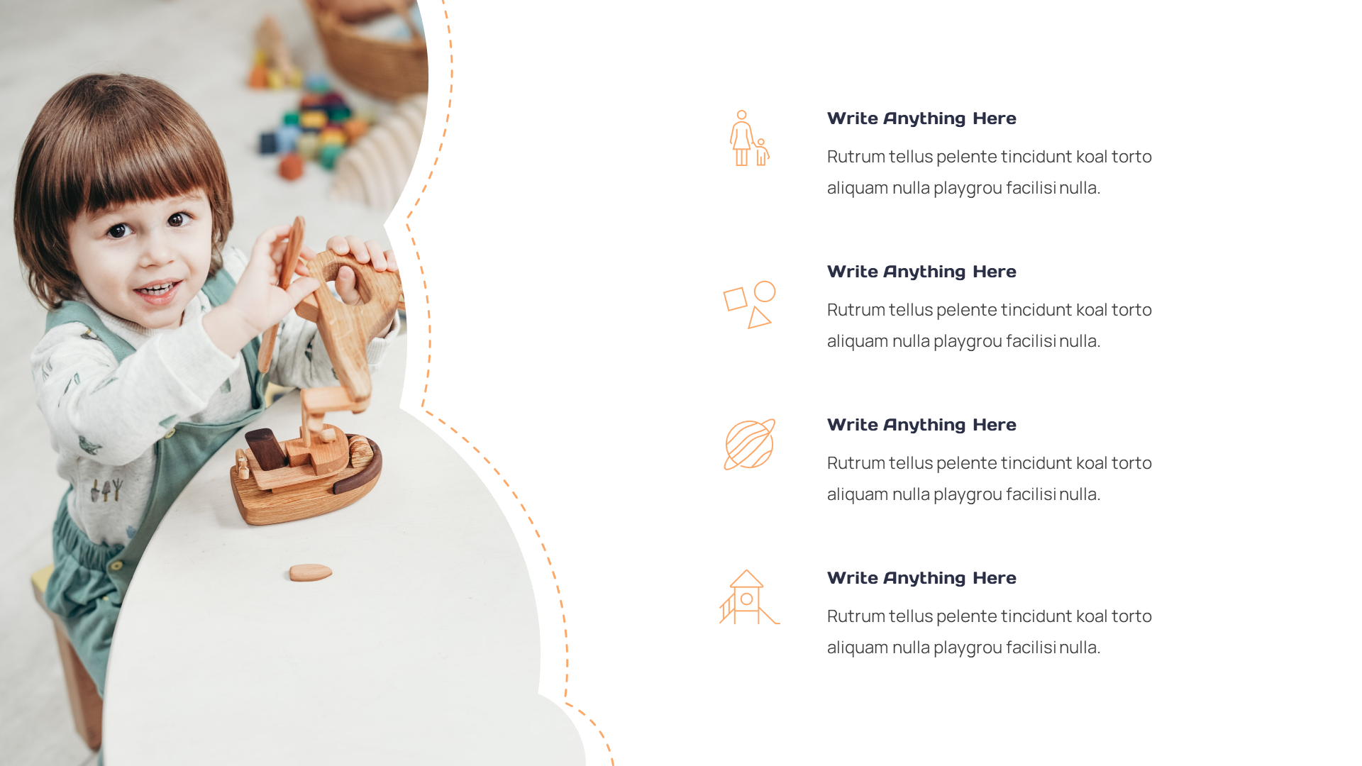 Playkids - Kids & Baby Google Slides Template, Presentation Templates