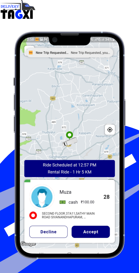 Tagxi Delivery App by DilipMobility | CodeCanyon