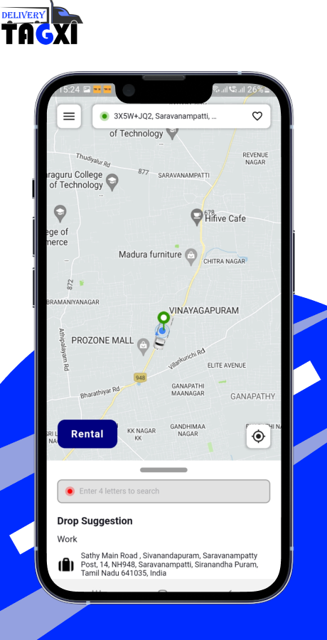 Tagxi Delivery App by DilipMobility | CodeCanyon