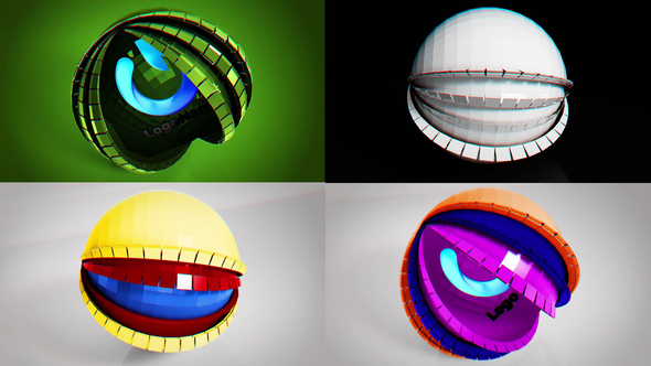 Abstract Sphere Unfolding, After Effects Project Files | VideoHive