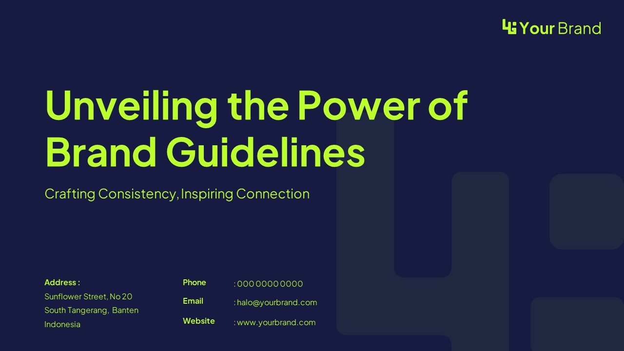 Your Brand - Brand Guideline PowerPoint Presentation Template ...