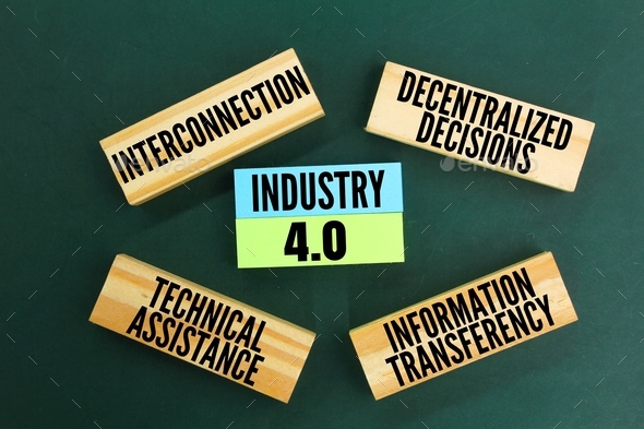 colored paper and wood with the words The four main principles of ...