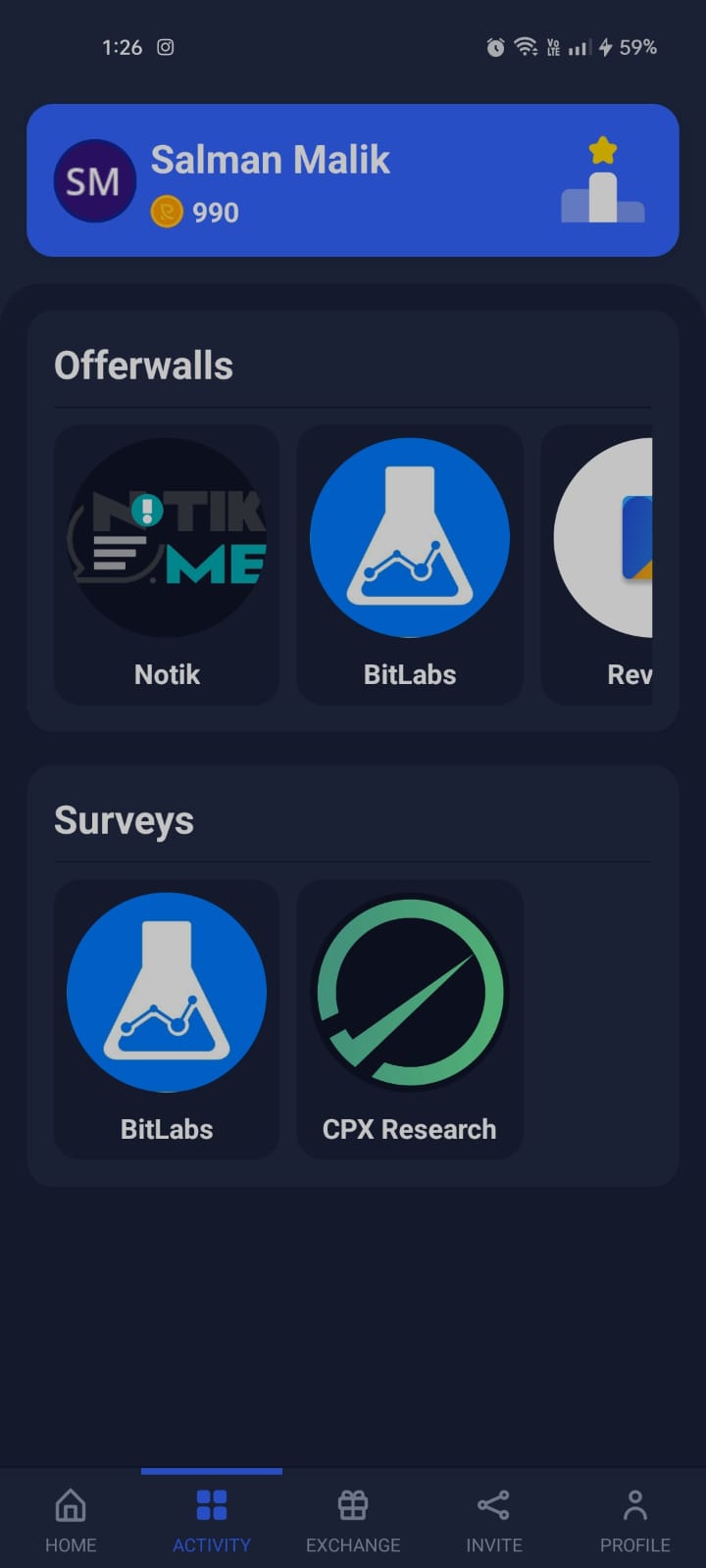 Reward Studio: Earning App With Admin Panel (Android + iOS) by JazbaStudio