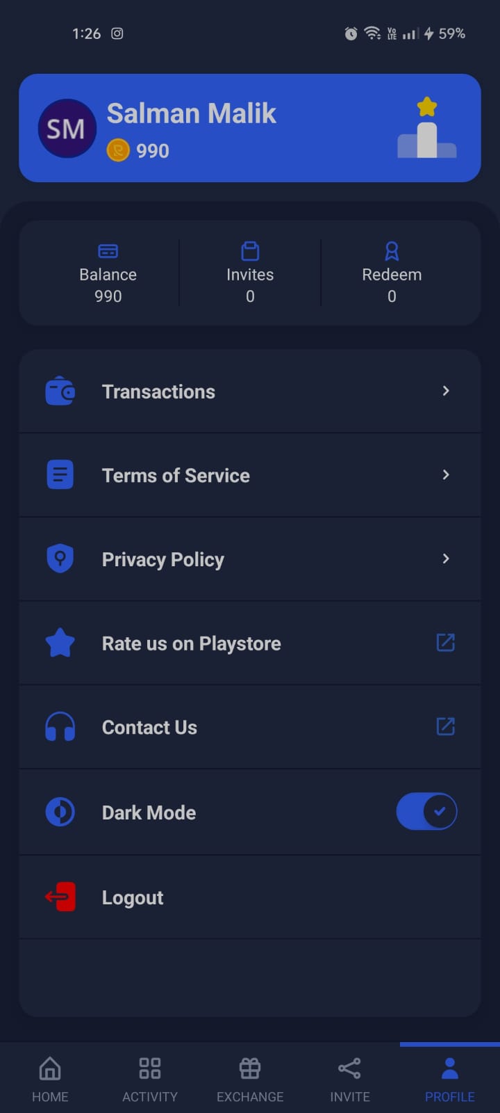 Reward Studio: Earning App With Admin Panel (Android + iOS) by JazbaStudio