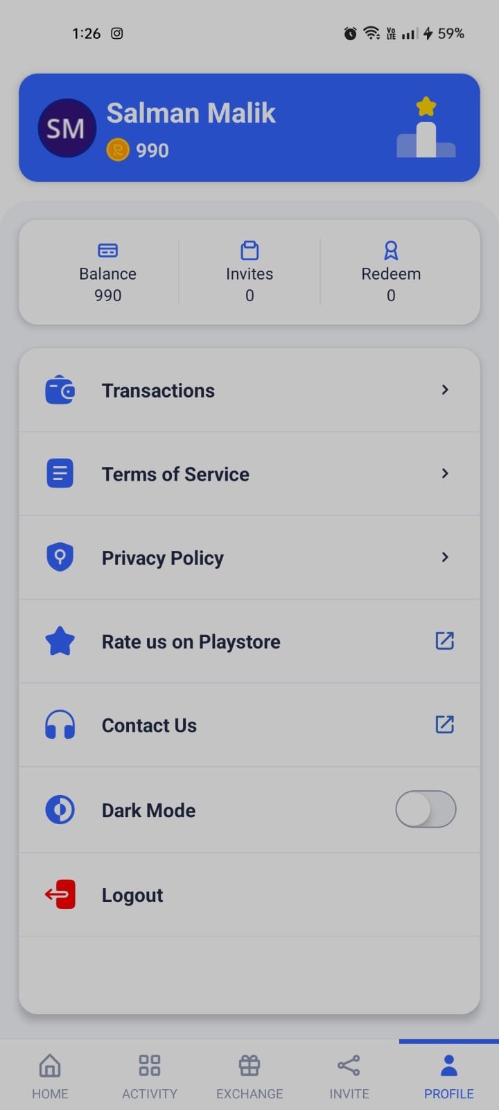 Reward Studio: Earning App With Admin Panel (Android + iOS) by JazbaStudio