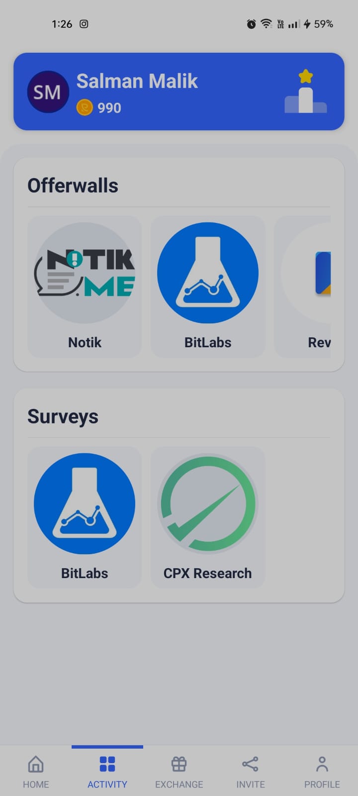 Reward Studio: Earning App With Admin Panel (Android + iOS) by JazbaStudio