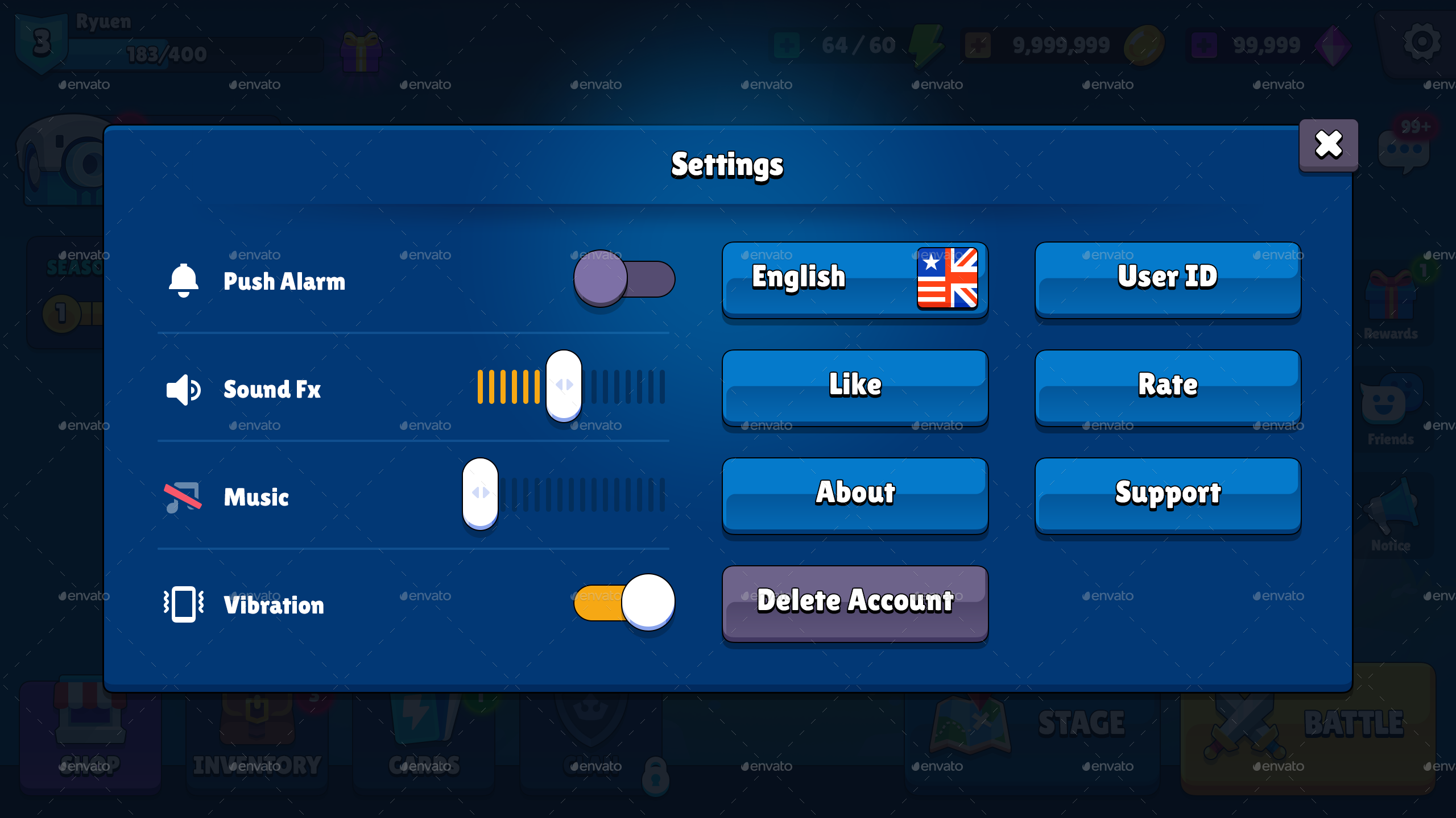 GUI Pro - Casual Game, Game Assets | GraphicRiver